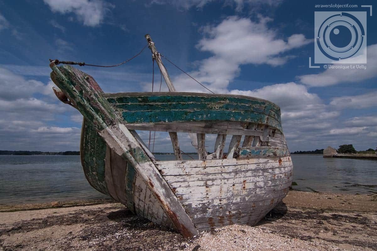 Photos de cimetière de bateaux - Bretagne