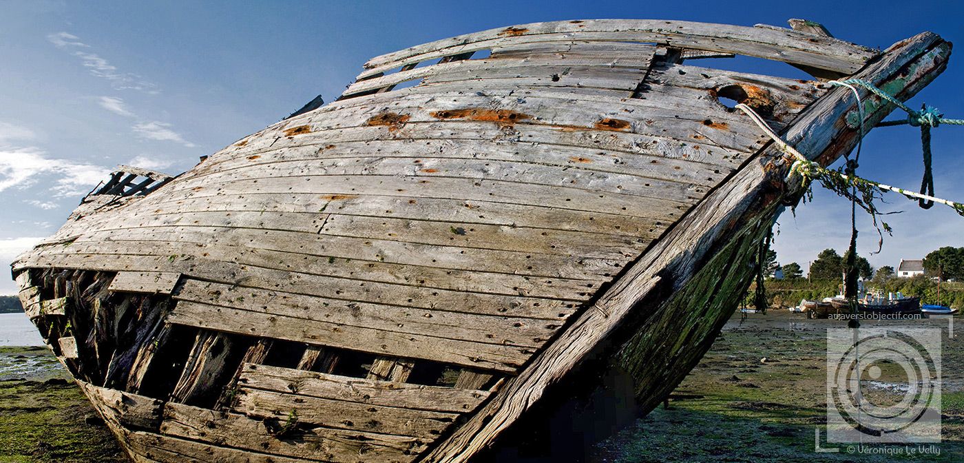 Photos d'épave de bateau - Bretagne