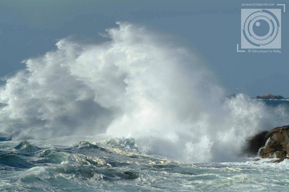 Les vagues et les tempêtes en photos - Bretagne