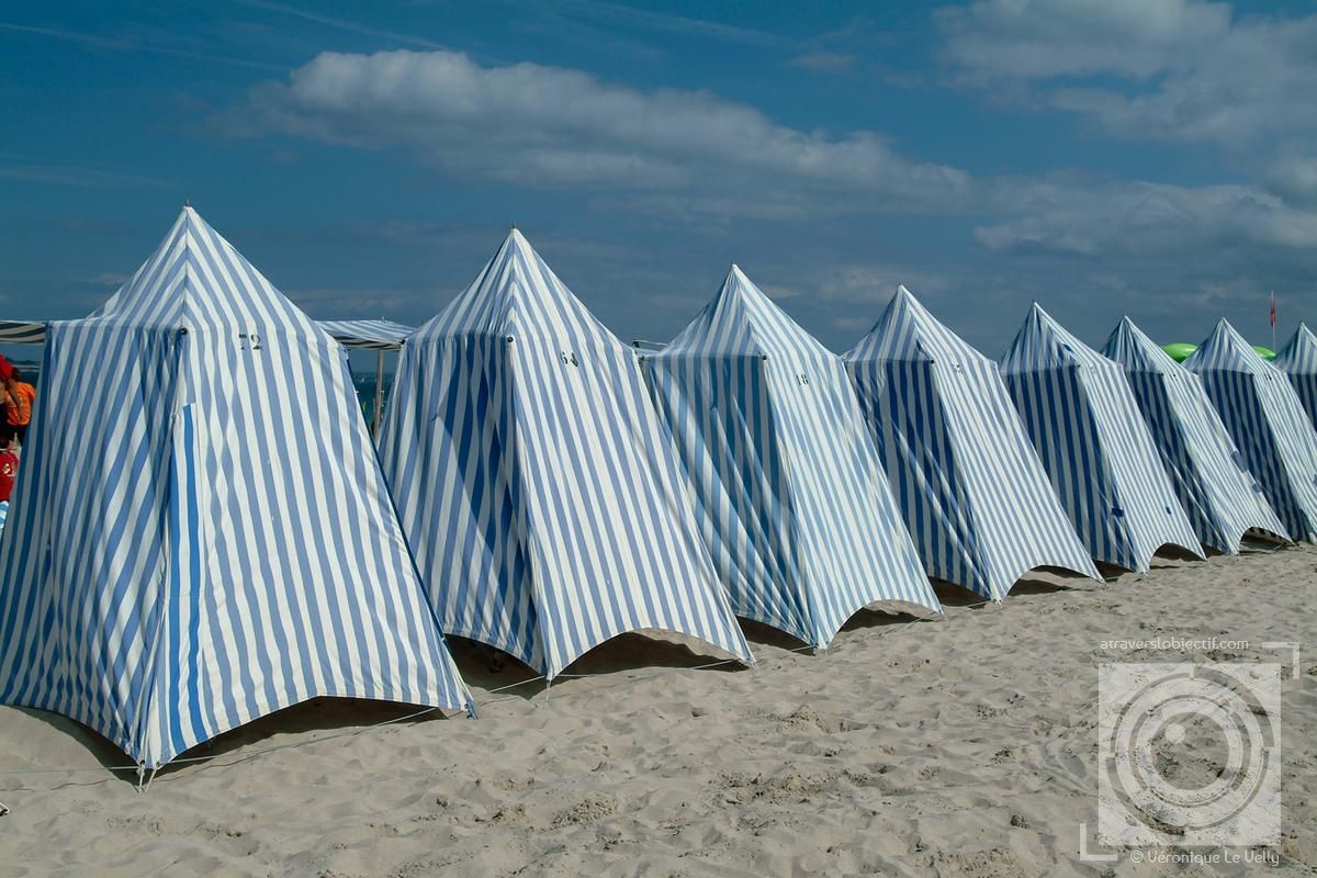 Photos de cabine de plage - Bretagne