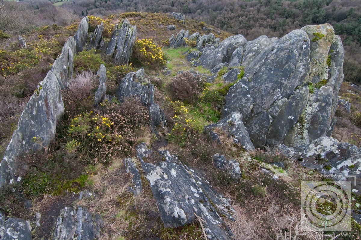 Photos de rochers et de falaises en Bretagne