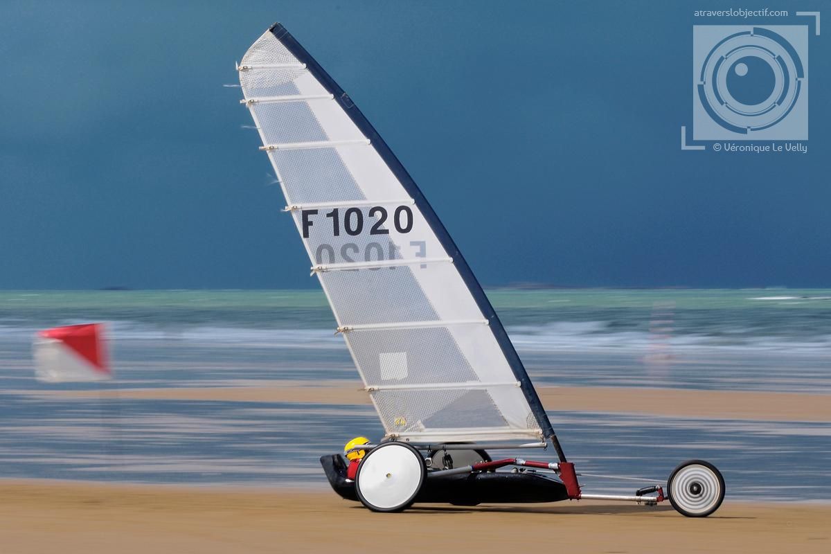 Photos de char à voile en Bretagne - Sport